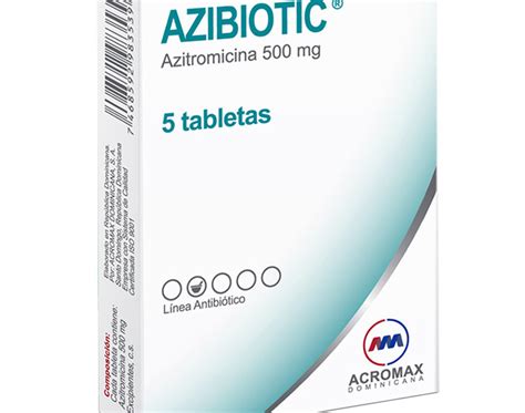 Azibiotic 500Mg Tabletas El Farmaceutico