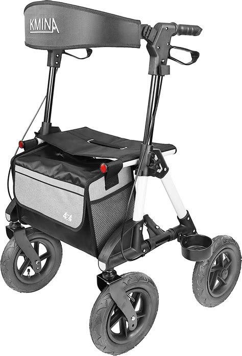 Amazon KMINA PRO All Terrain Walker For Seniors With Pneumatic