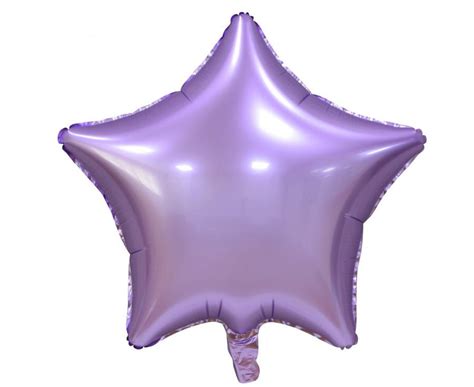 Balon Foliowy Gwiazda Matowa Liliowa 19 Oliwia Balony