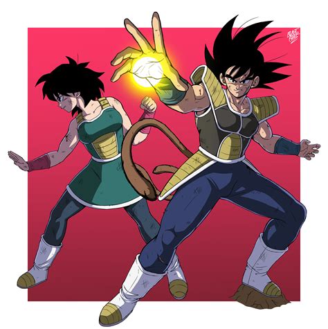 Dragon Ball Z Bardock And Gine