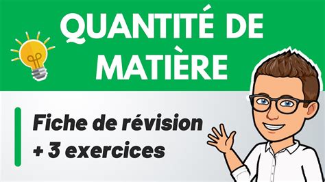 Calculer une QUANTITÉ DE MATIÈRE 1ère Terminale spé Chimie YouTube