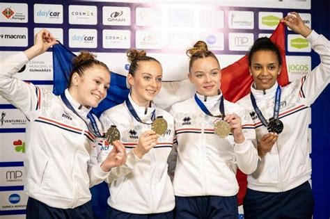 Tumbling Léquipe de France sacrée vice championne dEurope Sport