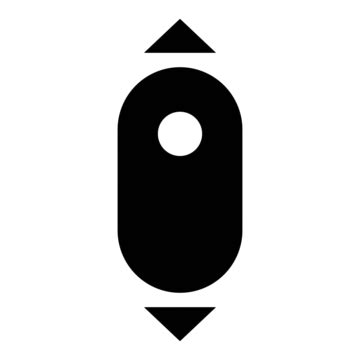 Scroll Down Computer Mouse Icon Graphic Device Internet Vector Graphic