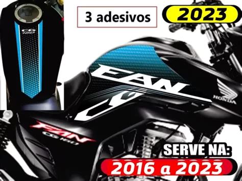 Adesivo Cg Fan Tanque Lat Gravata Fp Parcelamento Sem Juros