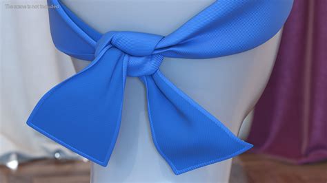Headband Blue 3d Model 24 3ds Blend C4d Fbx Max Ma Lxo Obj Free3d