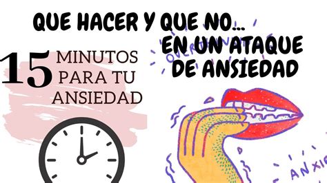 Qu Hacer Cuando Te Da Un Ataque De Ansiedad Youtube