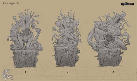 Shub Niggurath by Rudolf Béres Scrolller