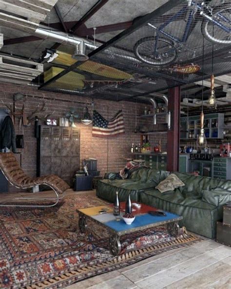 50 Awesome Man Caves For Men Masculine Interior Design Ideas