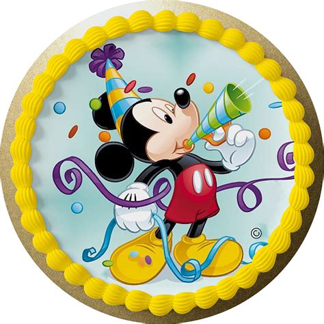 Op Atek Na Tort Myszka Miki Minnie Cm Tekst Wafers Premium