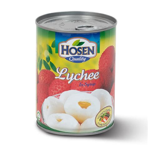 Hosen Canned Food Lychee 565gm Mawola Traders
