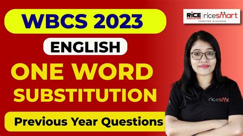English Class By Poushali Sajjan One Word Substitution Previous