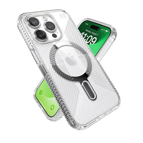 Speck Presidio Perfect Clear Grip ClickLock Case With MagSafe For Apple
