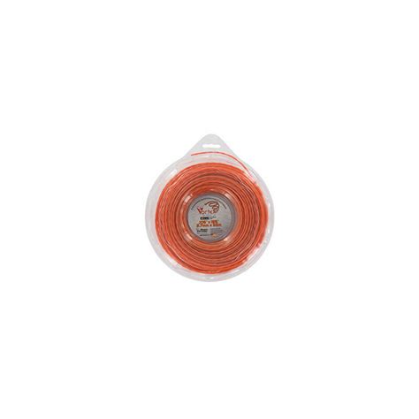 Coque fil nylon copolymère VORTEX Alu orange Longueur 56m Ø 2 70mm