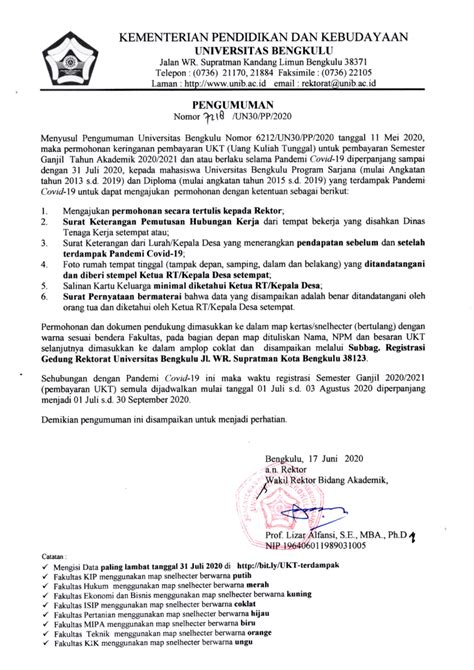 Detail Surat Permohonan Keringanan Biaya Sekolah Koleksi Nomer 45