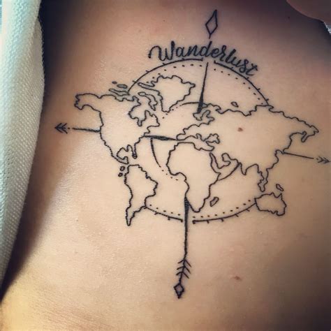 Old Map Tattoo Printable Calendars AT A GLANCE