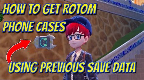 How to Change your Rotom Phone Case with Past Save Data Pokémon
