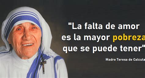 Frases Y Vida Saludable 28 Frases Inspiradoras De La Madre Teresa De