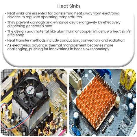Heat Sinks How It Works Application Advantages