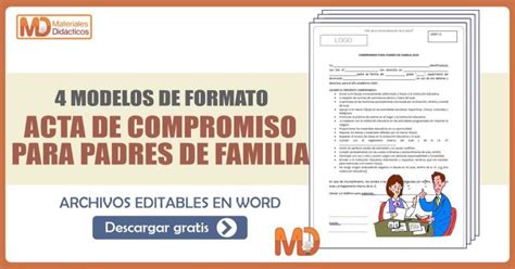 Formatos De Cartas De Compromiso Descargables En Word 2024