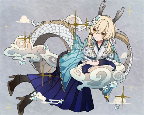 Lumine Genshin Impact Drawn By Kuromu Shado Danbooru