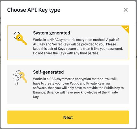 Setting Your Binance Account API Keys On HyperTrader
