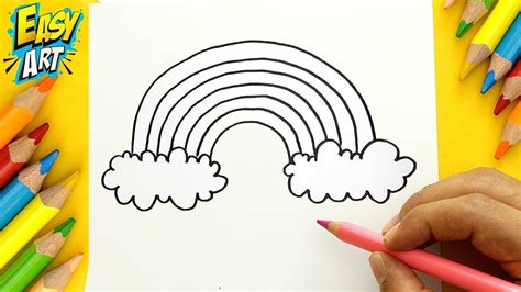 Dibujar y Colorear un Arco iris Dibujos para Niños Rainbow Learn