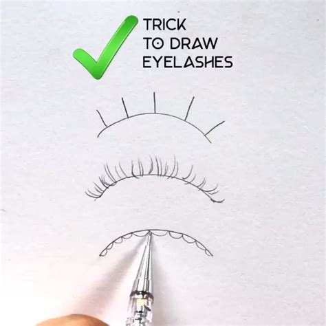How To Draw Eyelashes Howto