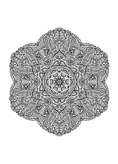 Mandala To Color Zen Relax Free Zen Anti Stress Mandalas