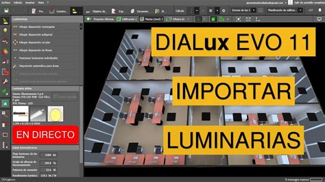Como Importar Archivos De Luminarias En DIALux EVO Que Tipo De