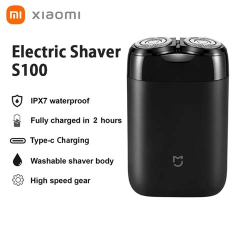 Xiaomi Mijia S100 Barbeador El Trico Port Til Para Homens Aparador De