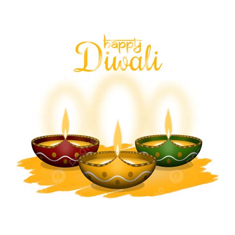 Happy Diwali Diwali Deepavali Divali PNG Transparent Clipart Image