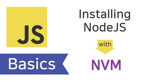 Install Multiple Node Versions With NVM YouTube