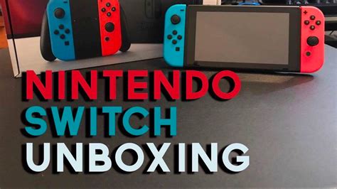 Unboxing De El Nintendo Switch En K Youtube