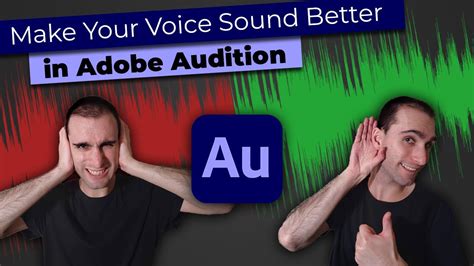 Making Voice Sound Better In Adobe Audition Tutorial YouTube