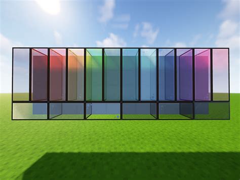 Blockpixel Connected Glass Minecraft Resource Pack