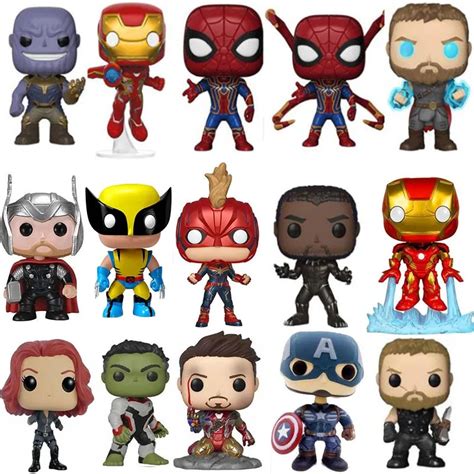 Funko Marvel Os Vingadores Homem De Ferro Capit O Marvel