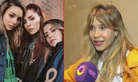 Guillermina Valdés opinó de la nula relación de las hijas de Tinelli
