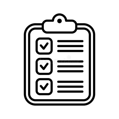 Clipboard Icon Checklist Icon Of An Approved Document Project