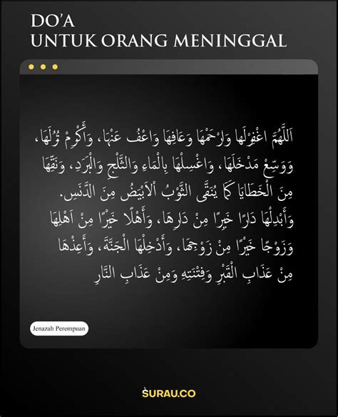 Doa Ketika Ada Yang Meninggal Homecare