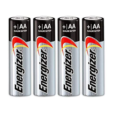 4 סוללות AA 1 5V ENERGIZER Industrial Alkaline Battery LR6 4Pack 1 5