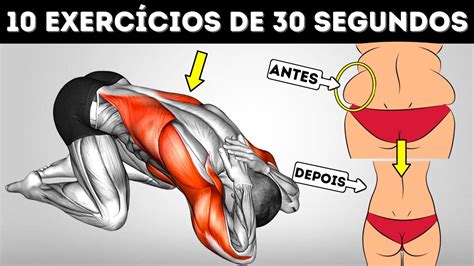 10 EXERCÍCIOS PARA ELIMINAR OS PNEUZINHOS LATERAIS15 Min Treino de