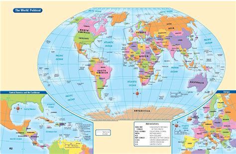 World Map With Countries Free Printable World Time Zone Maps