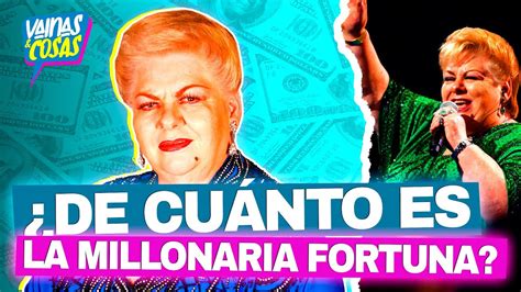 De cuánto es la MILLONARIA fortuna de Paquita la del Barrio tras su