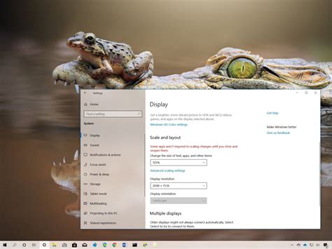 How To Set Custom Display Scaling Settings On Windows Windows Central