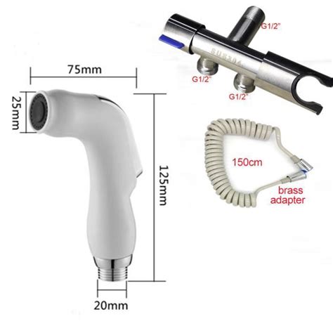 Bidet pulvérisateur à main Shattaf Douche de bain nettoyeur de jet de