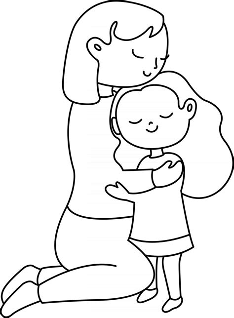 Dibujos De Madre E Hija Kawaii Para Colorear Dibujo De Nube Unicornio