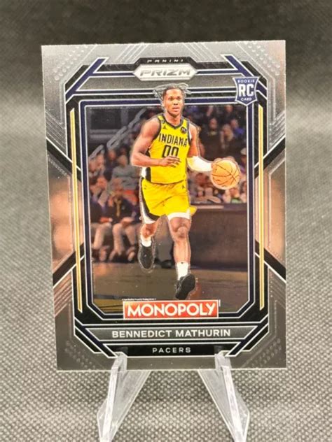 2023 PANINI PRIZM Monopoly Base NBA Benedict Mathurin RC Indiana Pacers