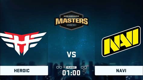 1 2 Финал NAVI vs HEROIC DreamHack Masters Spring 2021 by LENINW