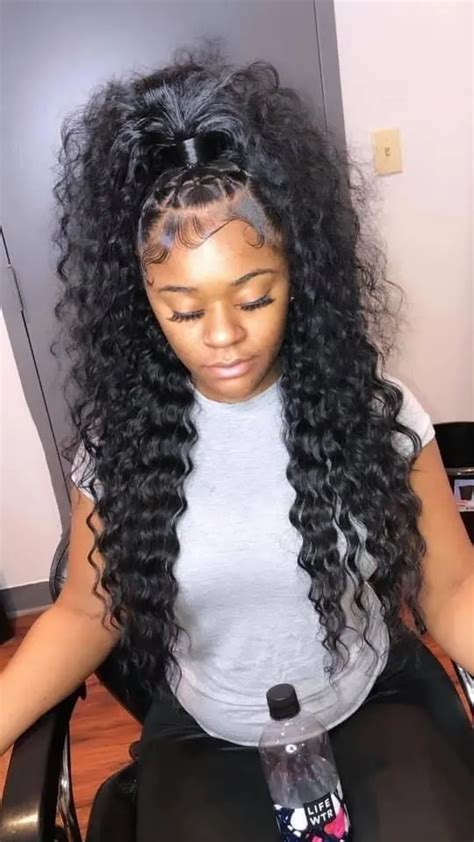 50 Best Eye Catching Long Hairstyles For Black Women Curly Weave
