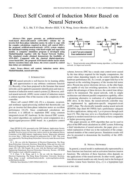 pdf direct self control of induction motor based on neural network
